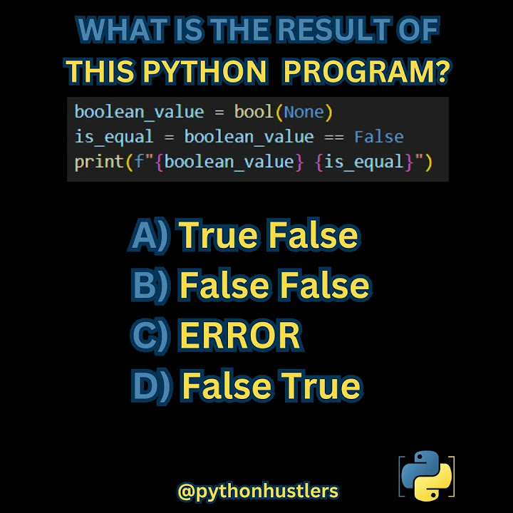 You think you know Python? #pythonquiz #programmingquiz #programmingquizzes - YouTube