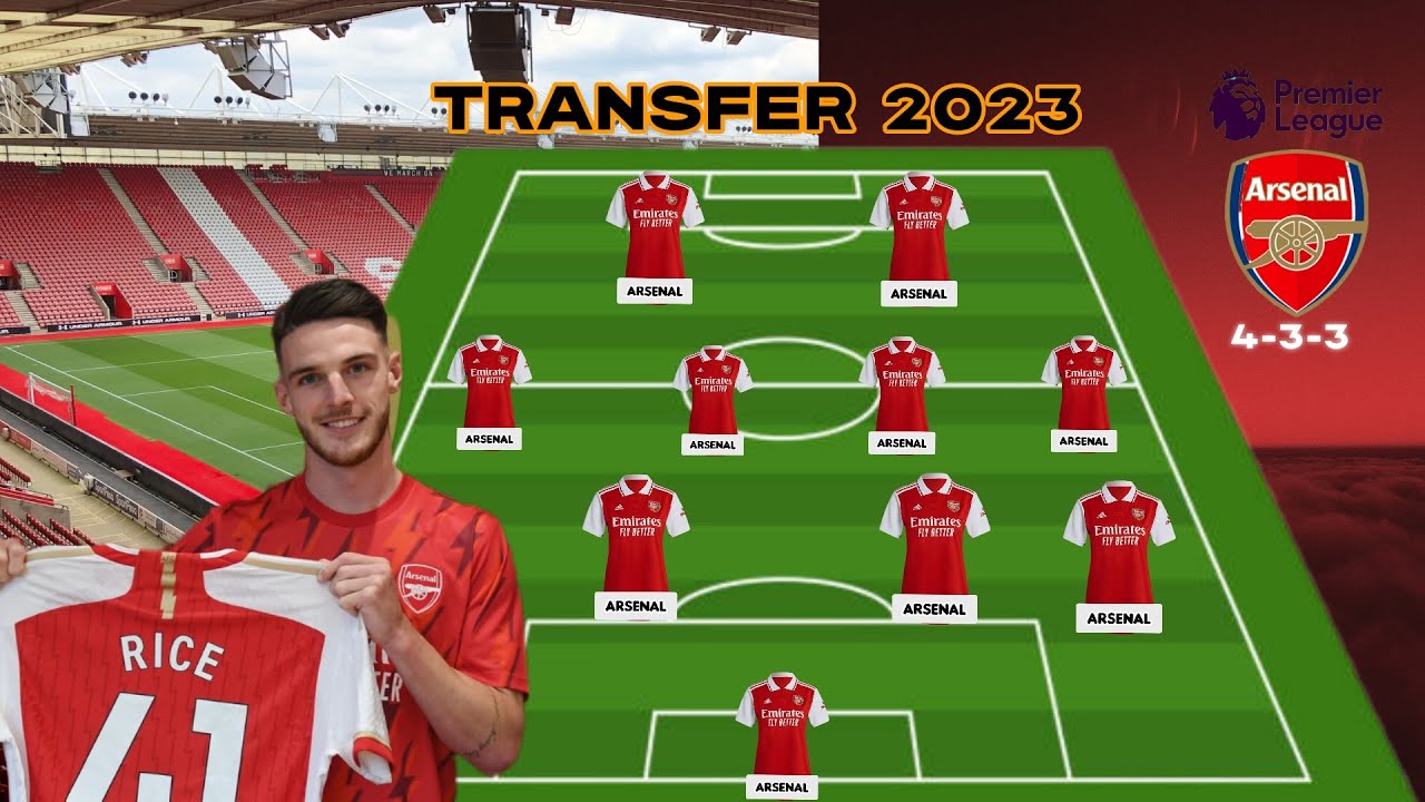 Arsenal Done Deals And Powerful Lineup For Premier League 2023/24 ...