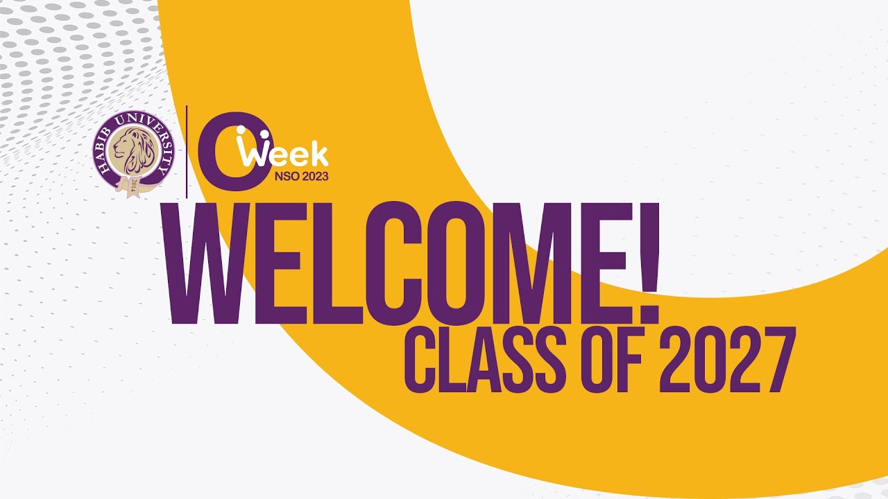 Welcome Class of 2027 | New Student Orientation - YouTube