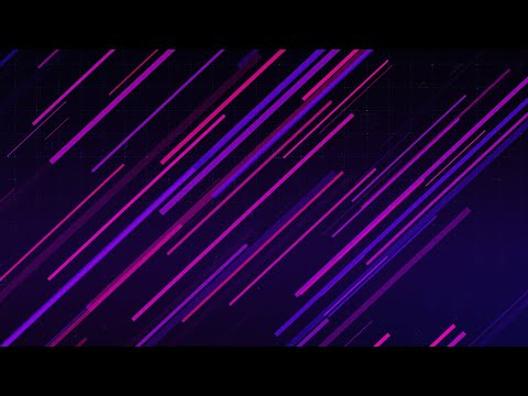 Abstract Multicolored Geometric lines Background Looped Animation