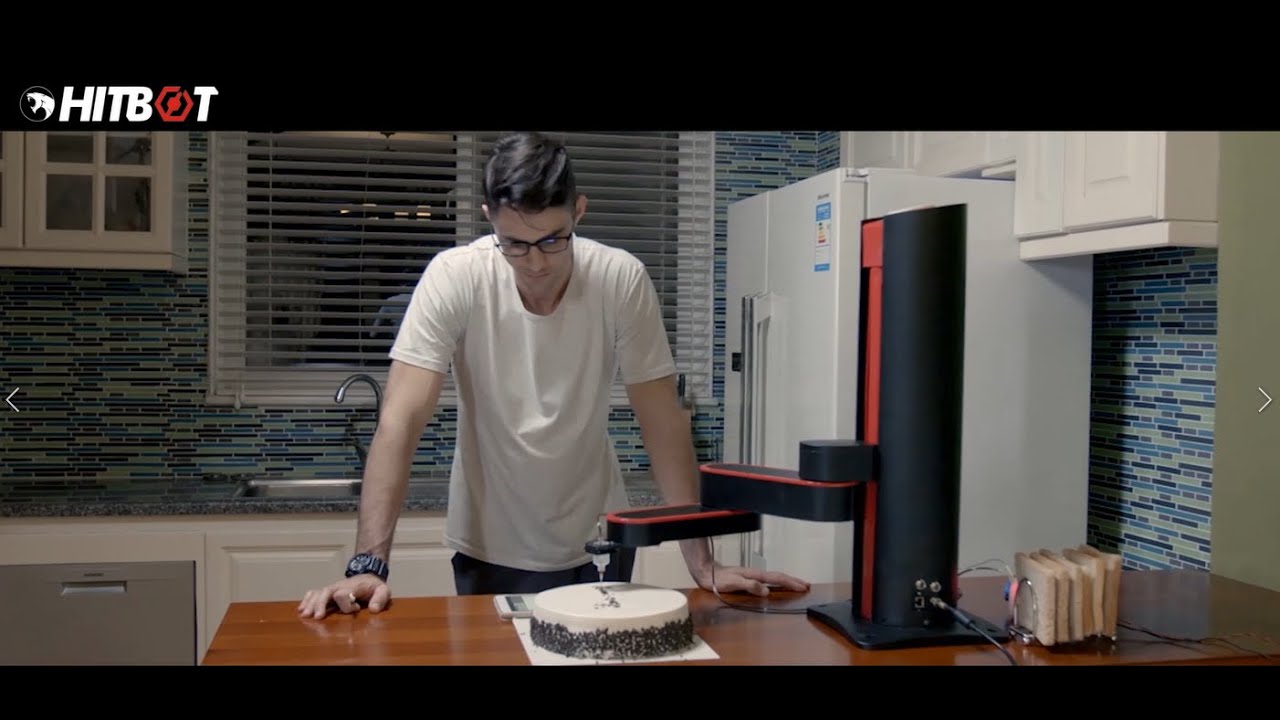 HITBOT Z-arm series Collaborative Robot Arm , Gripping fragile items ...