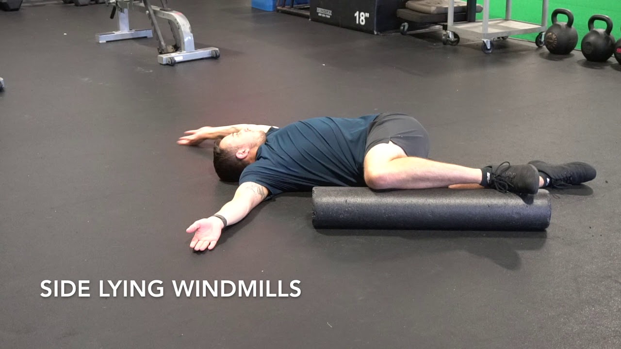 Side Lying Windmills - YouTube