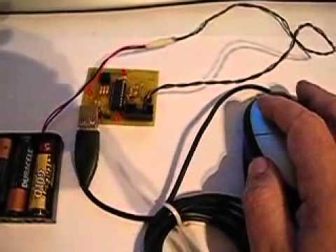 Detector de movimiento usando un mouse - YouTube