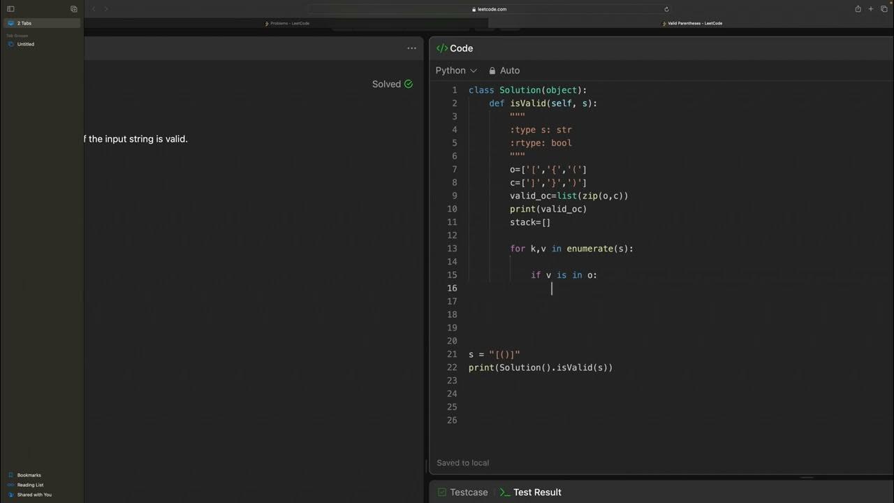 Mastering Valid Parentheses Coding | Data Engineer Leet Code - YouTube