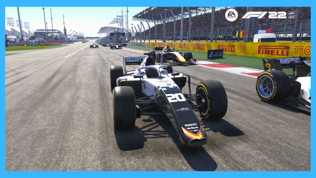 RACING THE NEW F2 CARS IN CAMPOS RACING CAREER MODE - F1 22 (Xbox Seris ...