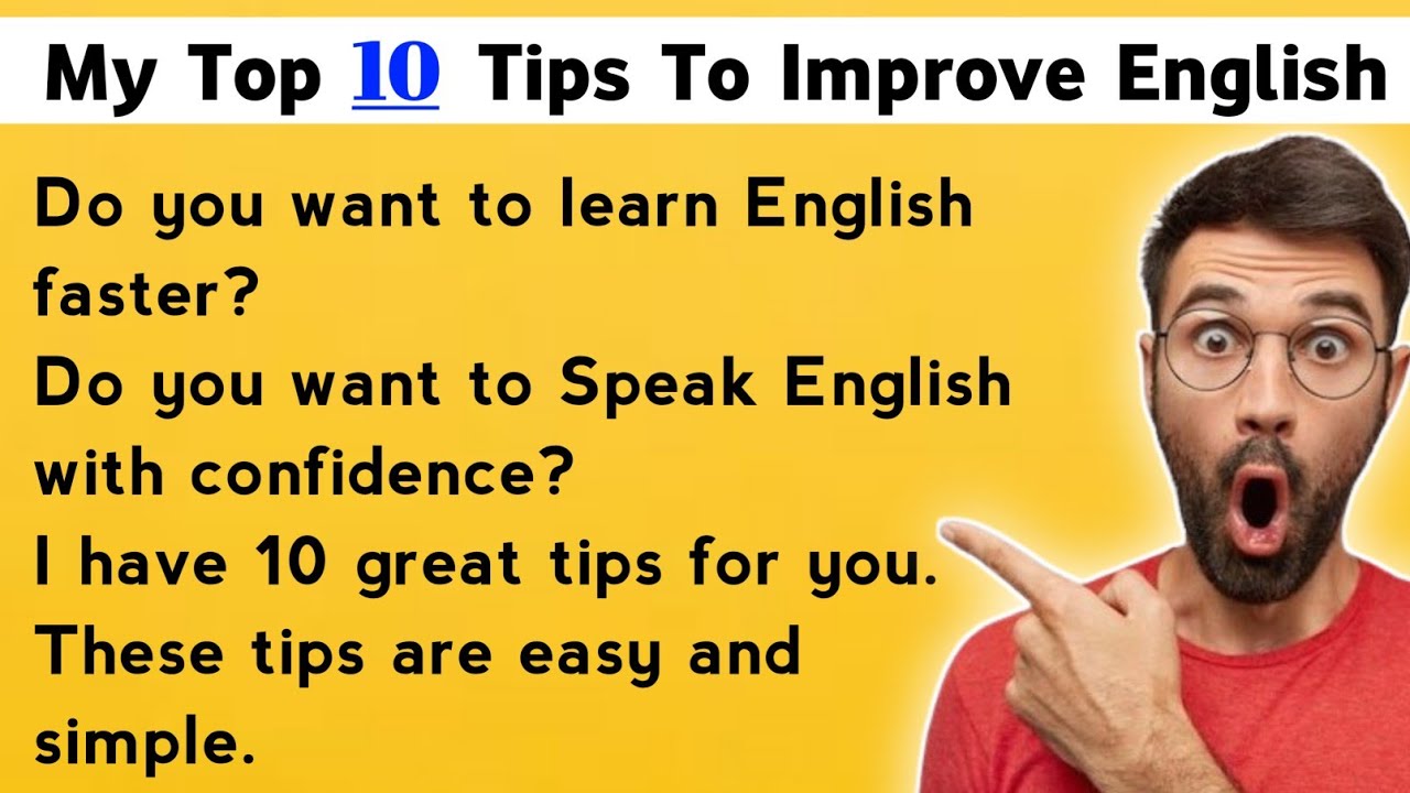 Top 10 Tips To Improve English Speaking Learn English Through Story