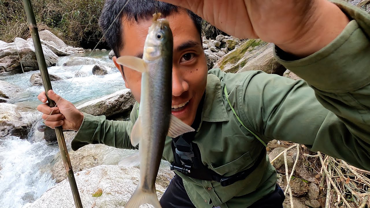 Village style angling at my village near Tibet border || Most popular ...