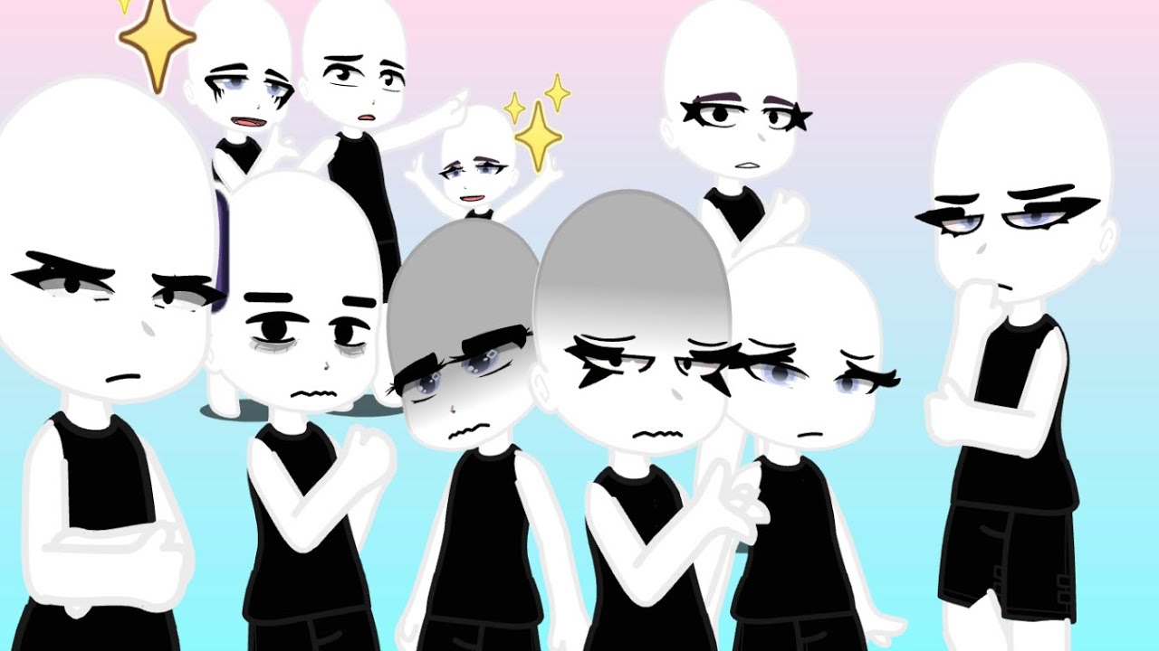 Making 10 Custom Gacha Club Eyes using my 2 braincells - YouTube