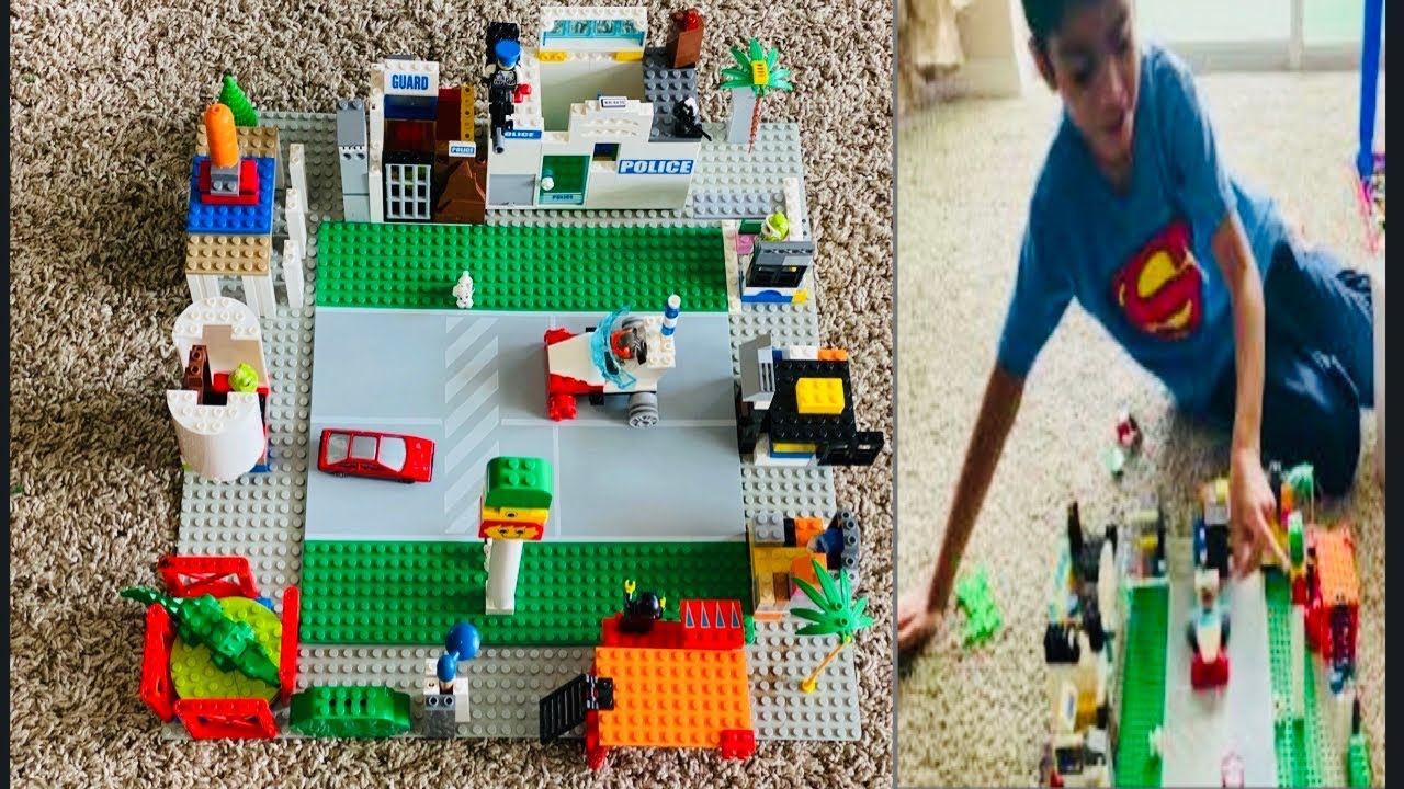 1st grade project of my community Model using Lego| Lego model for my ...