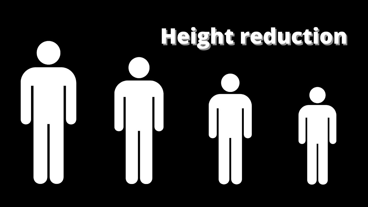 Decrease height overnight - YouTube