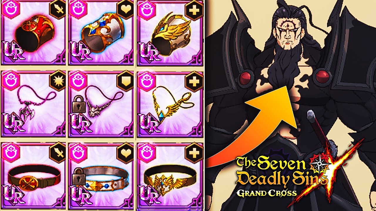 REVOVERY, ATK OR HP!? BEST GEAR SET FOR TYRANT DEMON KING! | Seven ...