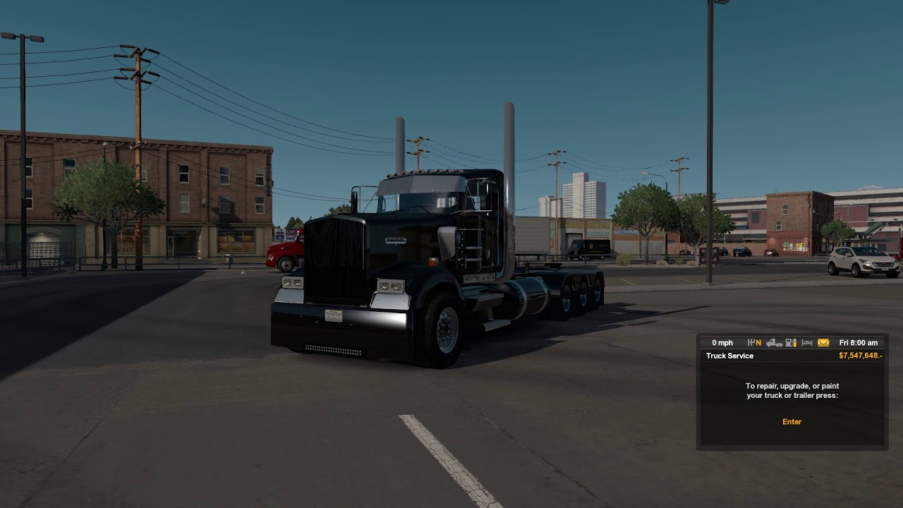 ATS Bu5ted Lightbars WIP - YouTube