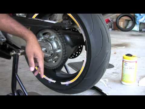 Rim Strips Installation - Rear Wheel - YouTube