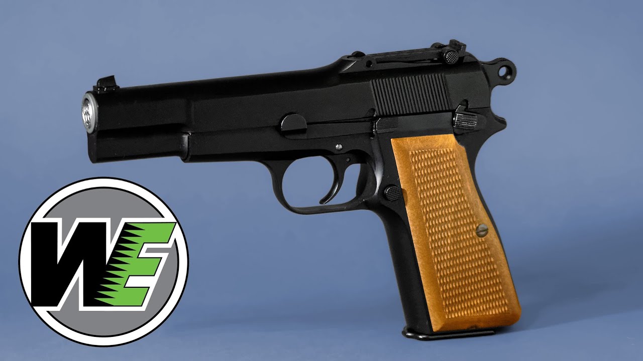 WE Browning Hi Power M1935 - #unboxing Militaria.pl - YouTube