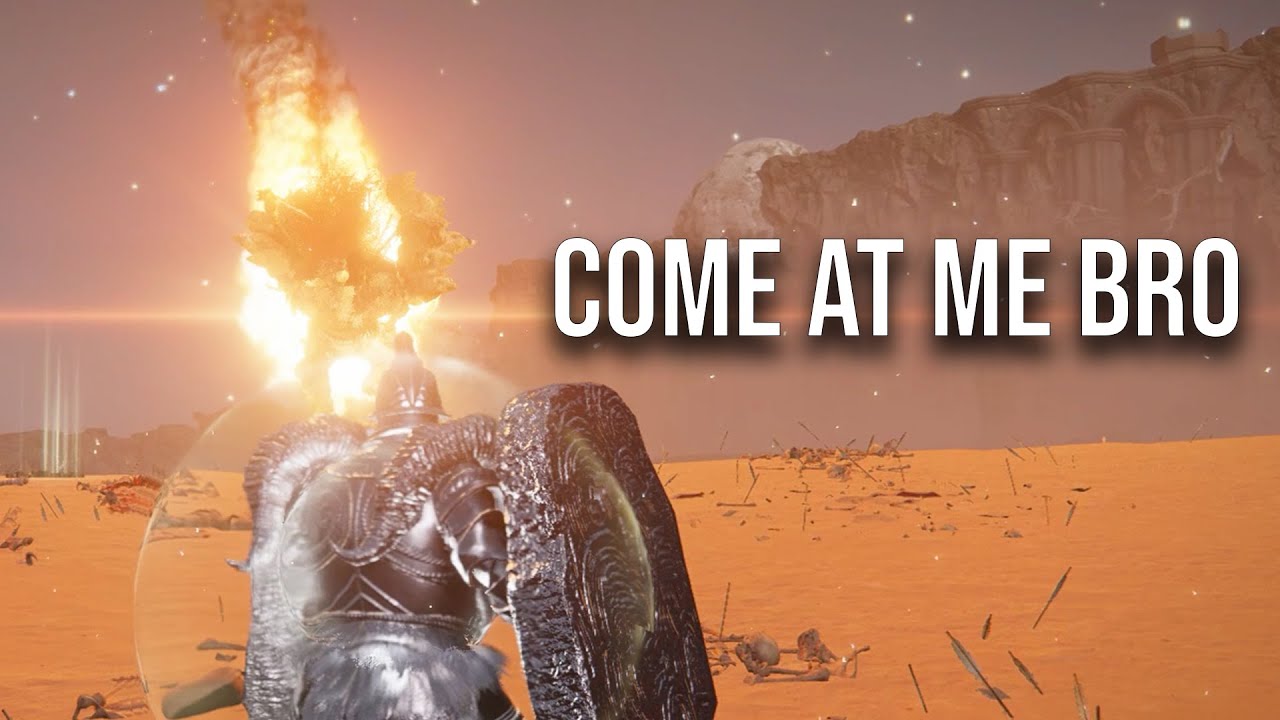 Tankiest Build vs Radahn's Meteor attack - What happens? - YouTube