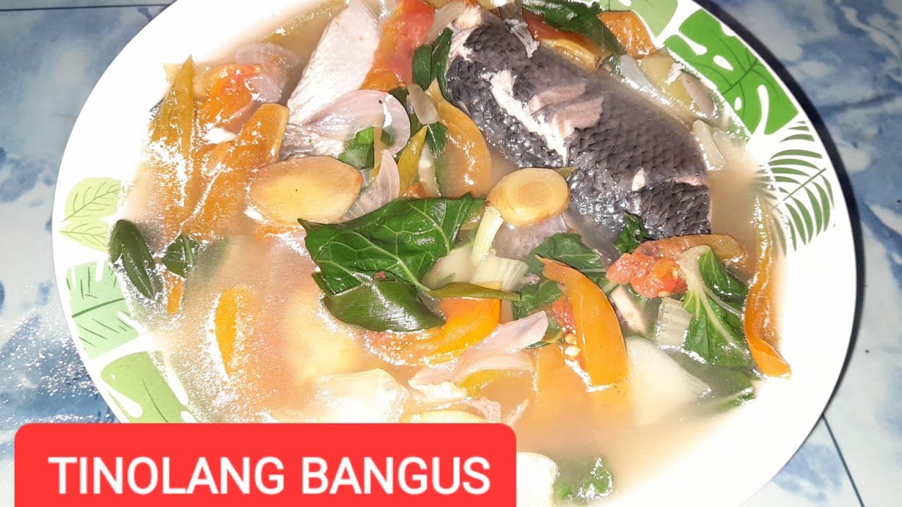 Paano Gawin Ang TINOLANG BANGUS (MILKFISH) By SimplyCel Channel - YouTube