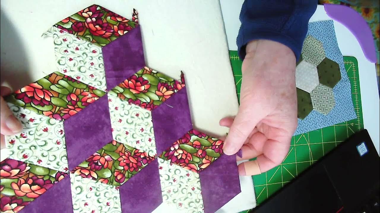 paper piecing - YouTube