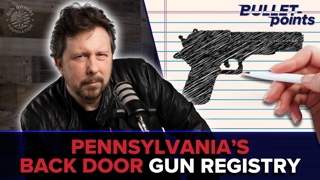 Pennsylvania Tries to Sneak in a Gun Registry - YouTube