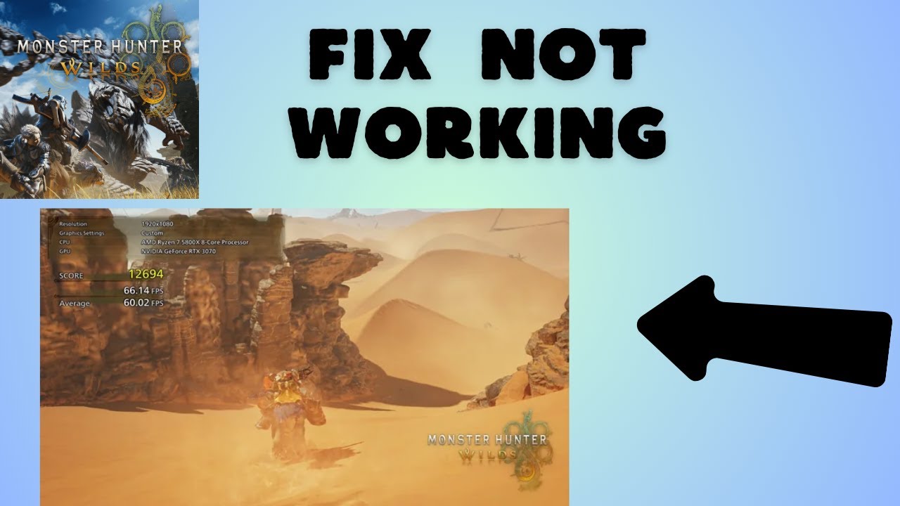 How to Fix Monster Hunter Wilds not working on PC - YouTube