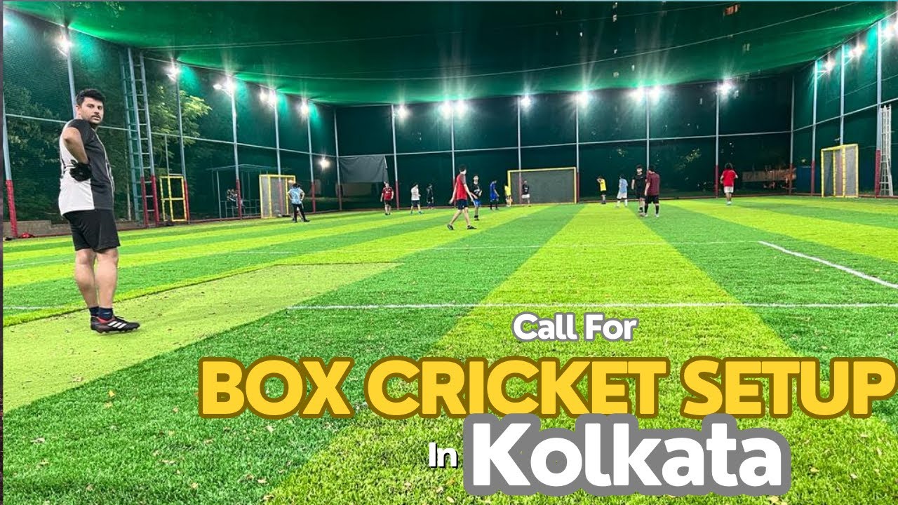 Box Cricket Setup In Kolkata | Complete Setup Like Sports Net ...
