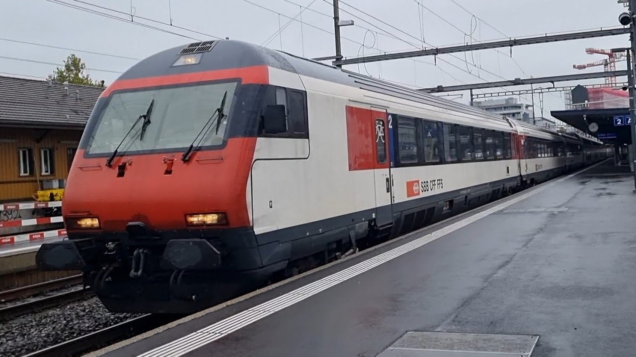 SBB EW IV/IC2000 Pendel abfahrt in Wil SG - YouTube