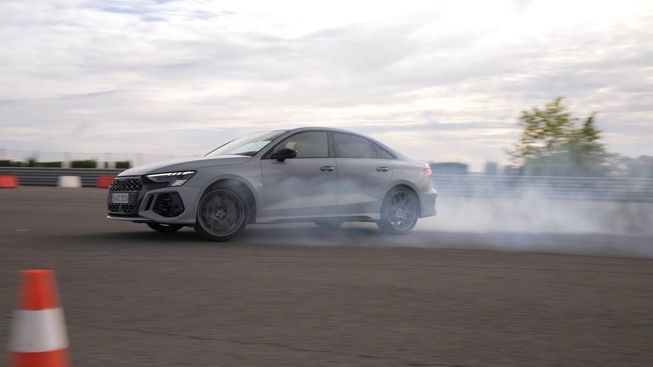 Audi RS 3 Sedan performance edition | Arrow Gray - YouTube