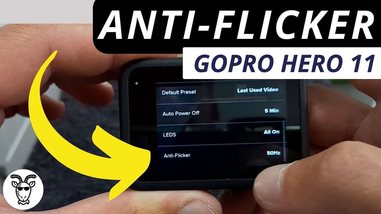 Anti-Flicker Setting | GoPro Hero 11 - YouTube