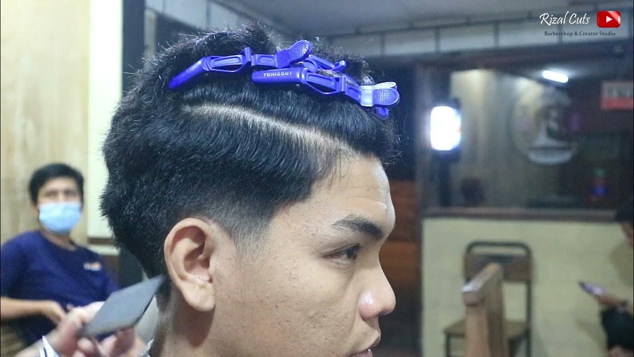 TUTORIAL CUKUR 2 JARI RAMBUT KRIBO PALING SIMPEL DAN MUDAH - YouTube