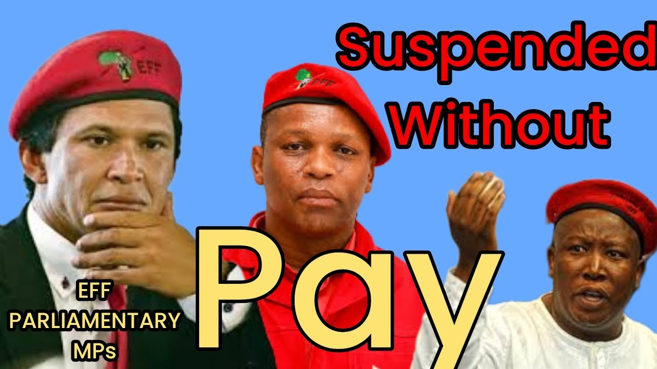 EFF MPS SUSPENSION AND N0 SALARY FOR A MONTH Only pay for work - YouTube