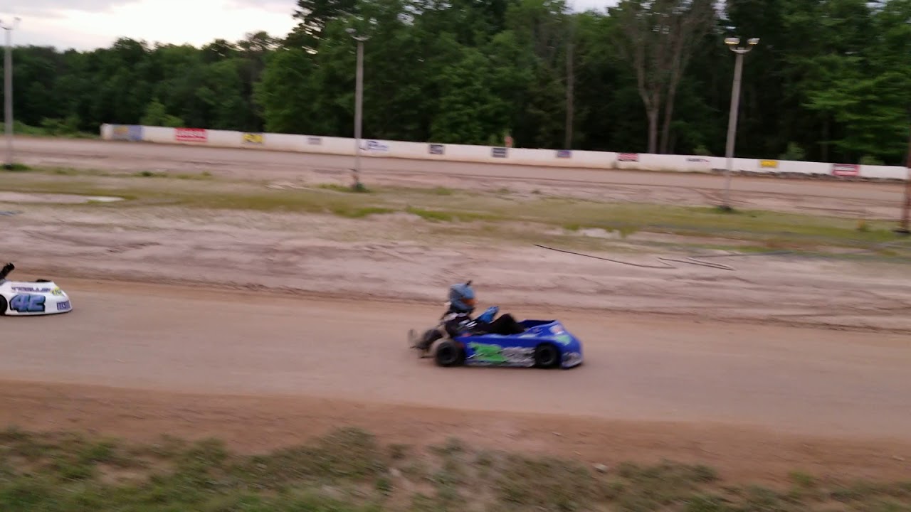 Flat Run Speedway - Junior Gold Class - June 2, 2018 - YouTube