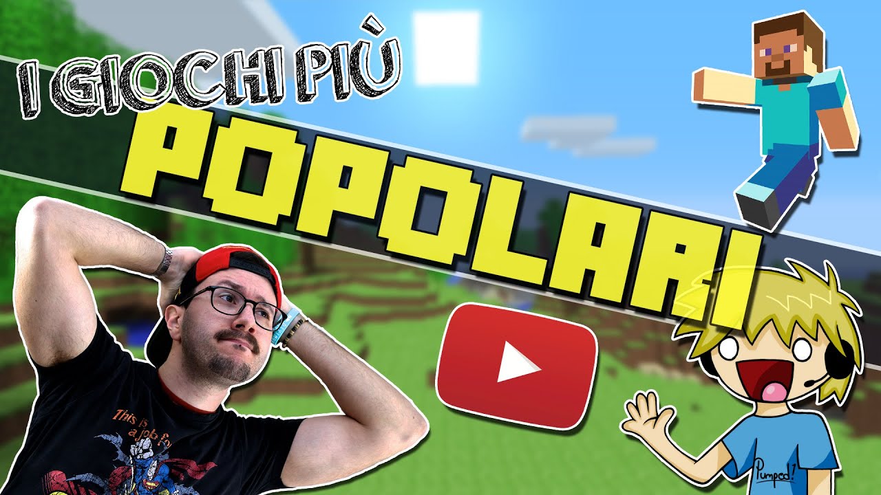 TOP 5 GIOCHI PIÙ POPOLARI DI YOUTUBE! - YouTube