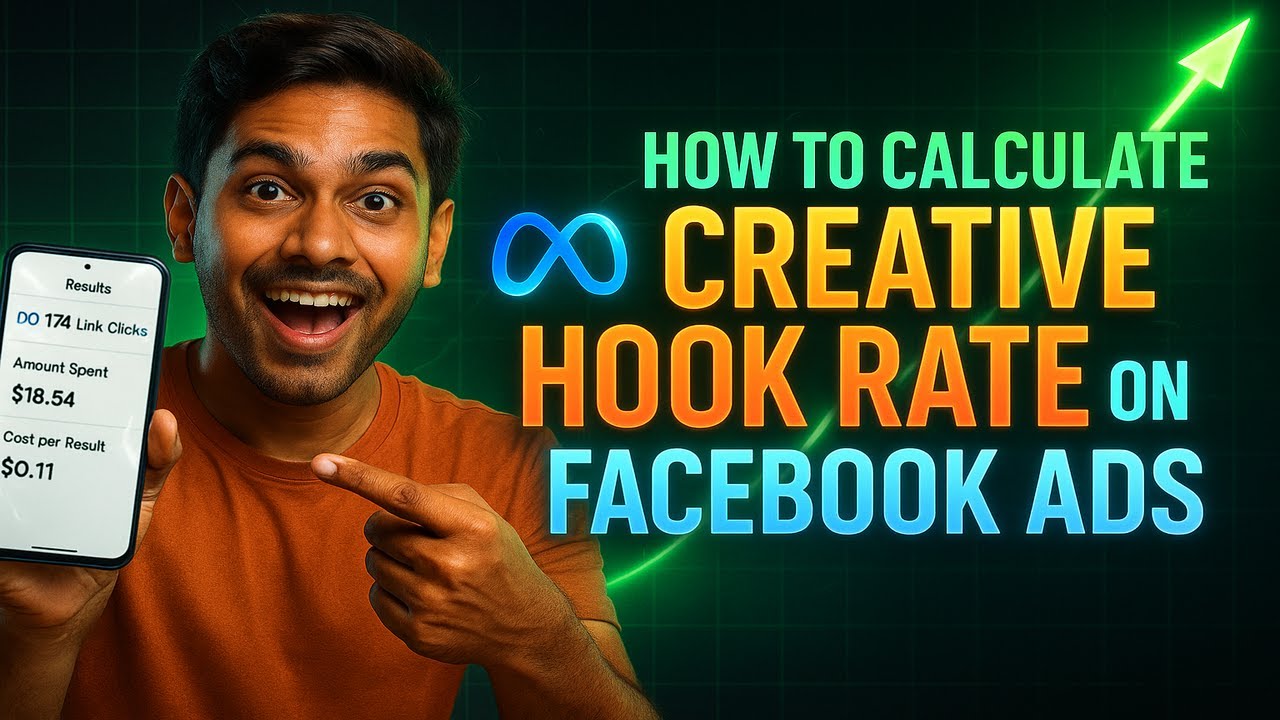 How to Calculate Creative Hook Rate On Facebook Ads - OPTIXPERT - YouTube