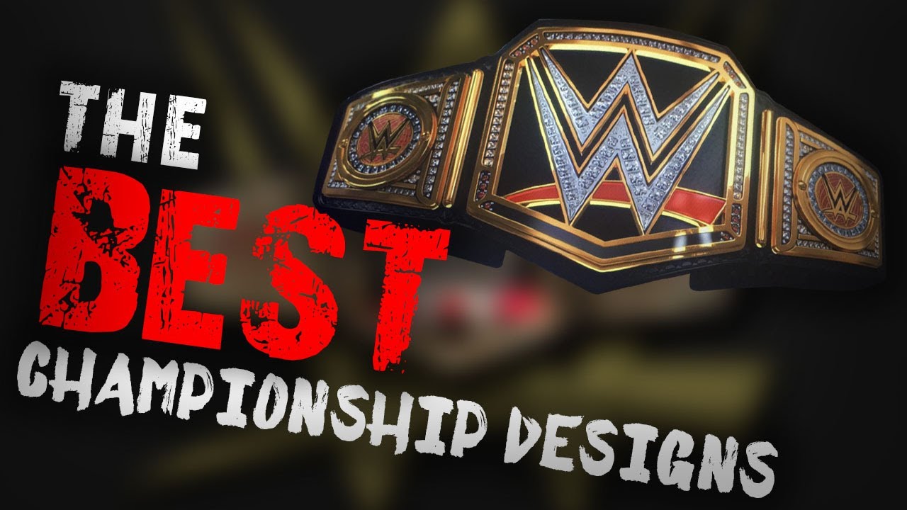 What is the Best WWE championship Designs? - YouTube