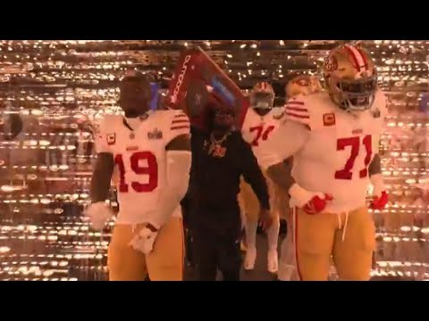 49ers ‘BOOMBOX’ Super Bowl Entrance vs Chiefs 🔥📻 - YouTube