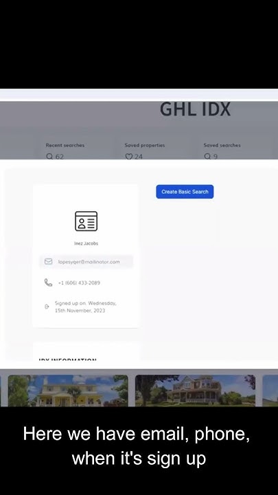 Lead Management: Exploring Dashboard Integration for Real Time Insights IDX Broker HighLevel ...
