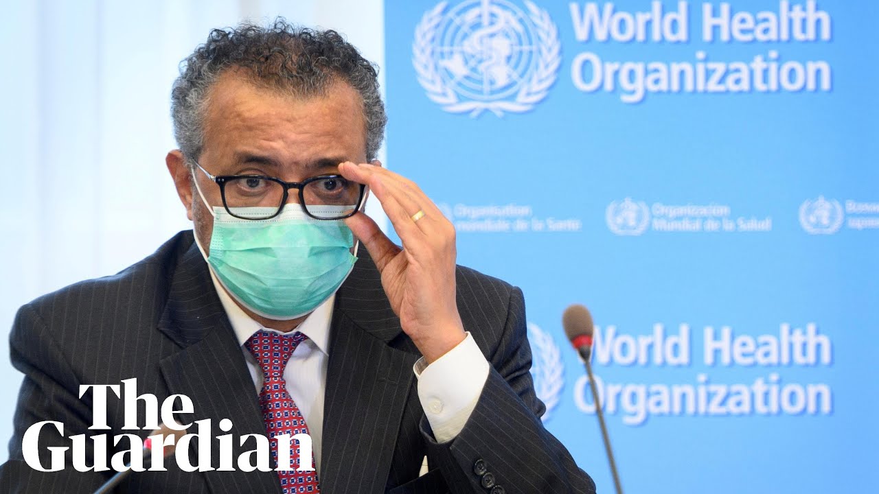 German health minister and WHO chief give updates on Covid pandemic ...