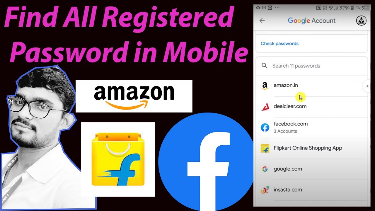 How to View Saved Password on your Mobile || How to see your saved ...