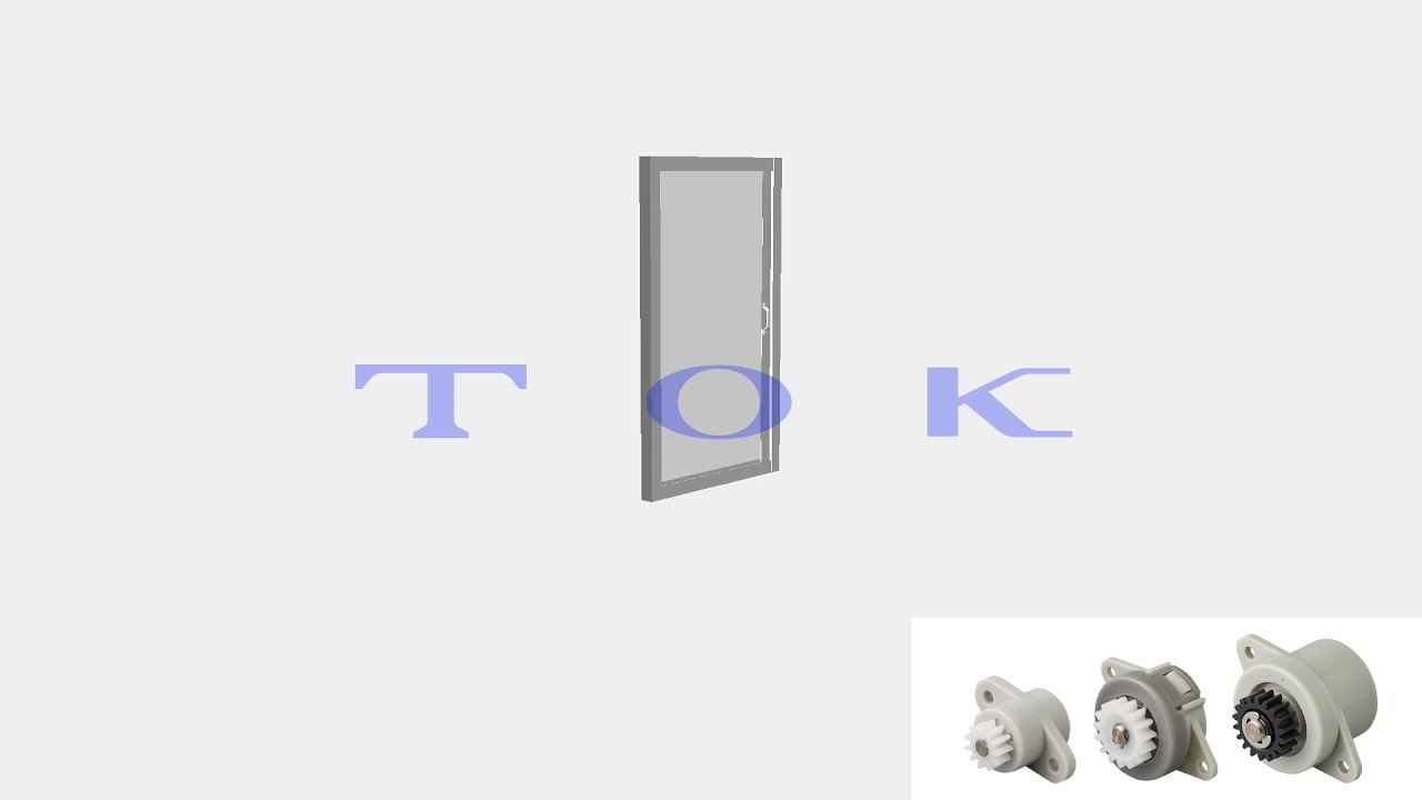 Rotary Damper for Sliding Screen Door [TOK, Inc.] - YouTube