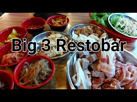 Big 3 Restobar / Novaliches / Samgyupsal / Oyster / Tempura - YouTube