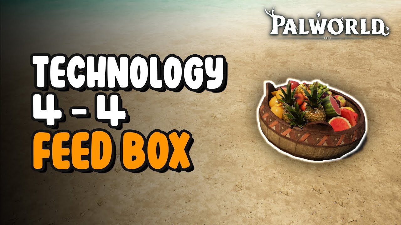 4-4 Feed Box | Palworld - YouTube