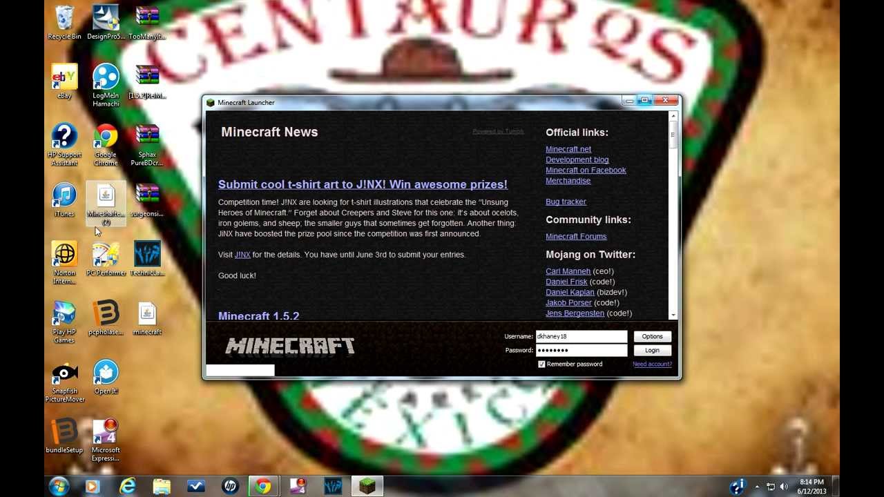 How to download Minecaft for free (mineshafter.info) - YouTube