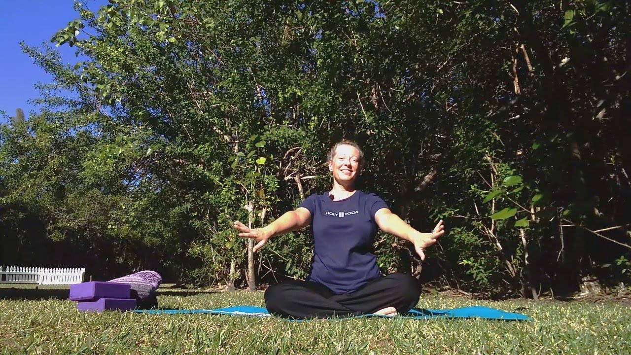 Holy Yoga Beginner Class 5 - Breath Prayer - YouTube