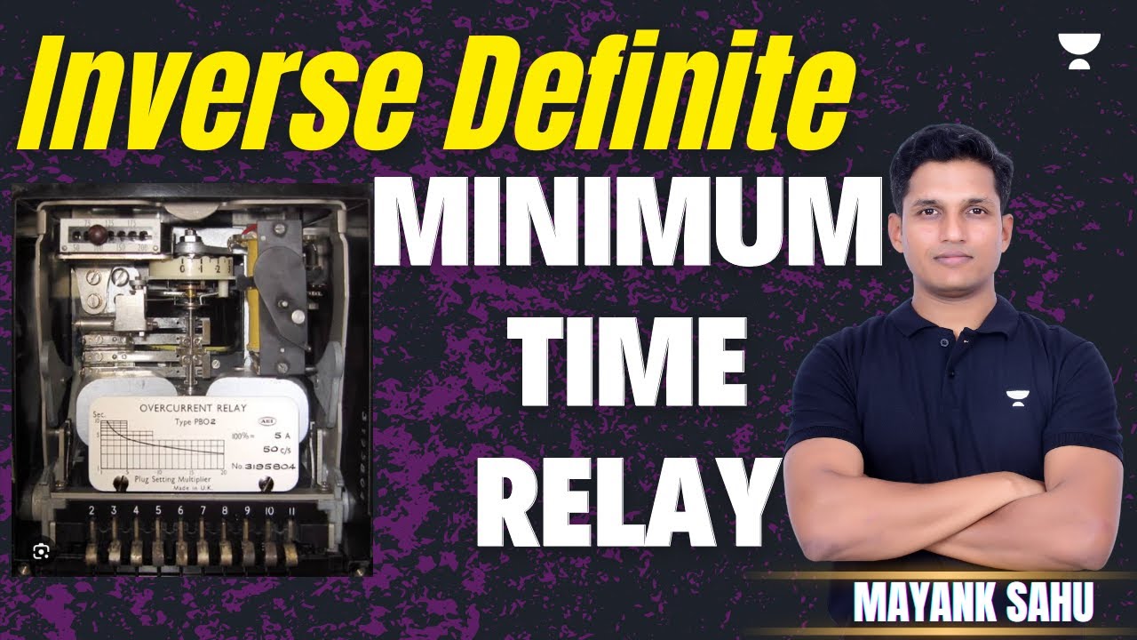Inverse Definite Minimum Time Relay | Mayank Sahu - YouTube