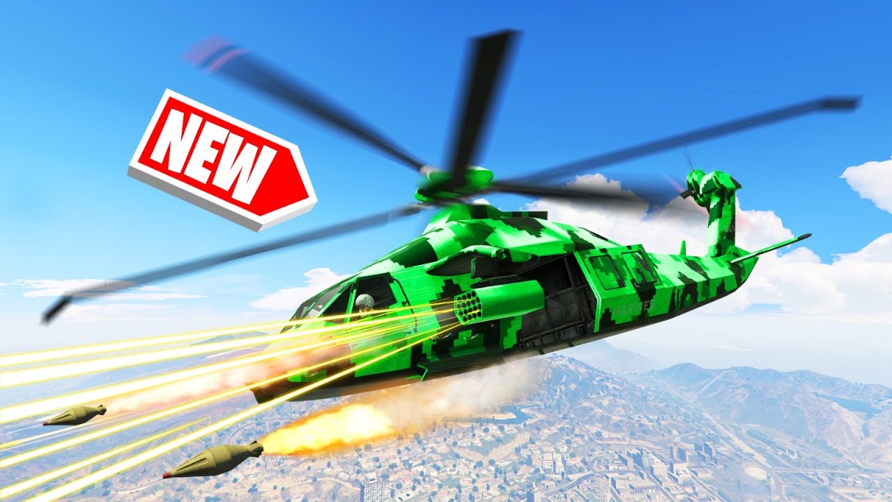 Gta 5 Army Helicopter MH 6 Helicopter “Littlebird” – Clearly