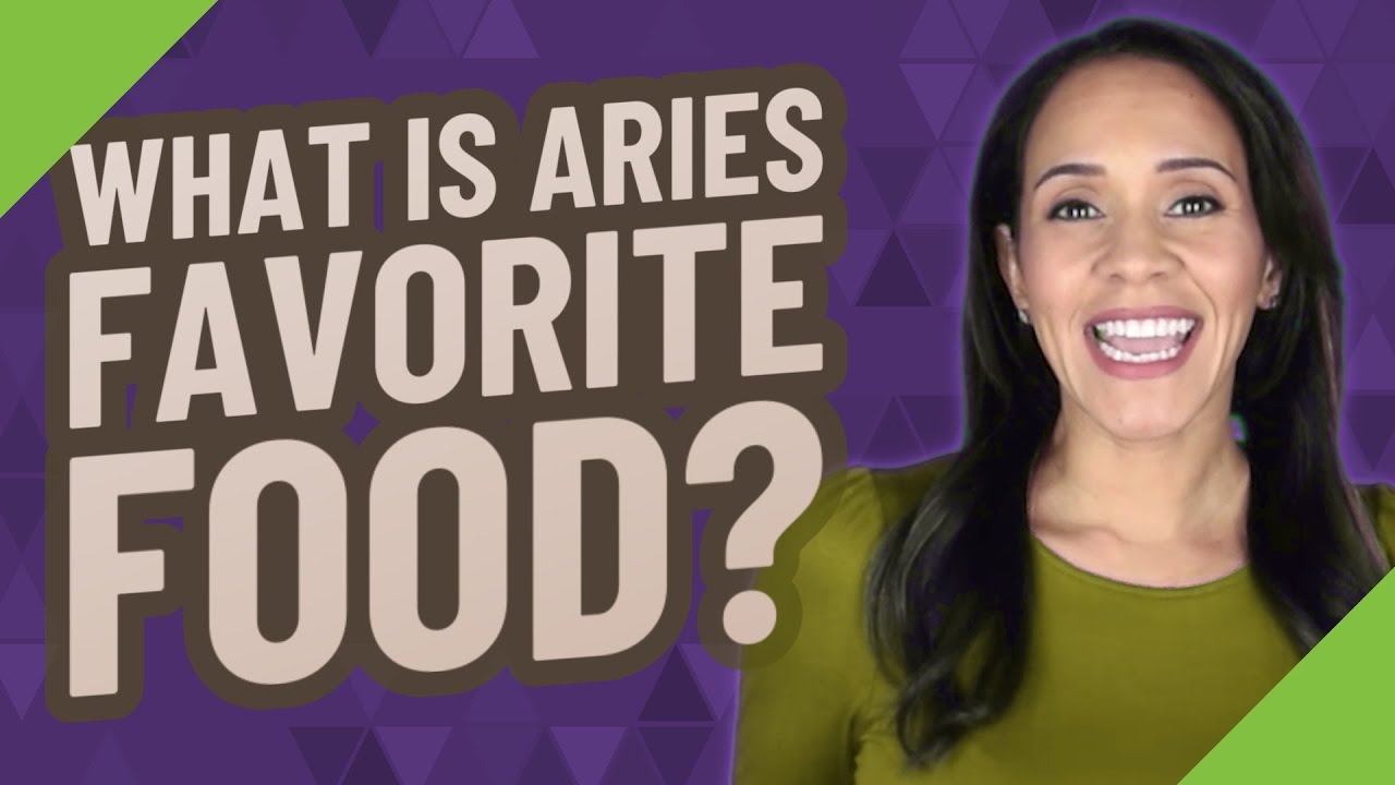 What is Aries favorite food? - YouTube