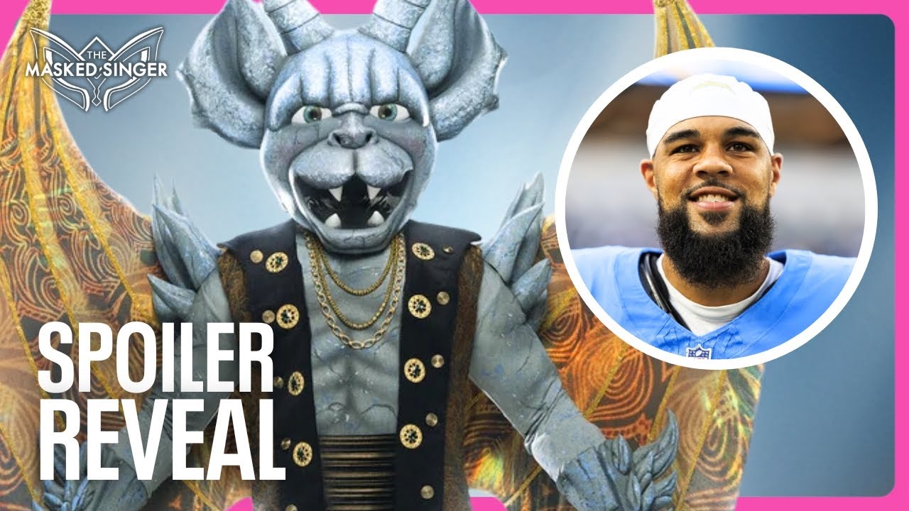 Spoiler Reveal: Gargoyle is Keenan Allen | Season 9 | The Masked Singer ...
