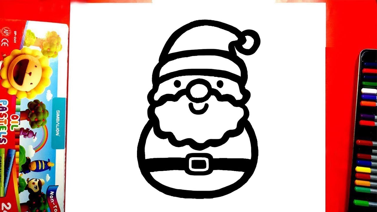 How to Draw Santa Claus Easy | Santa Claus Drawing | How to Draw a ...