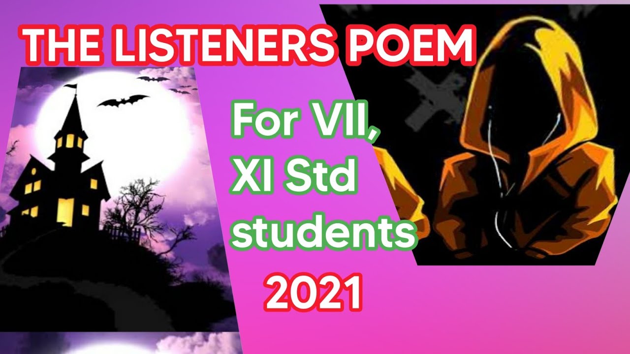 The Listeners Poem in Tamil | 7th Std | 11th Std with Questions and ...