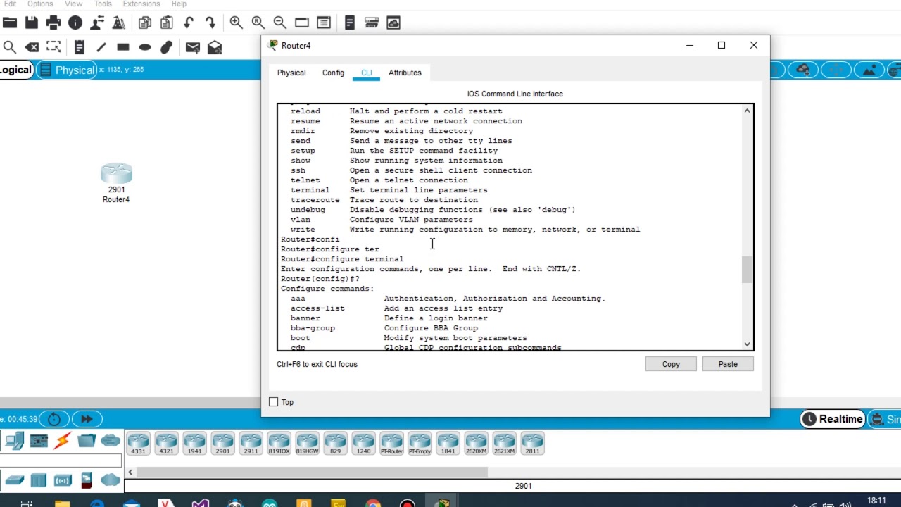 Packet Tracer ile Hostname, banner motd ve banner login komutları - YouTube