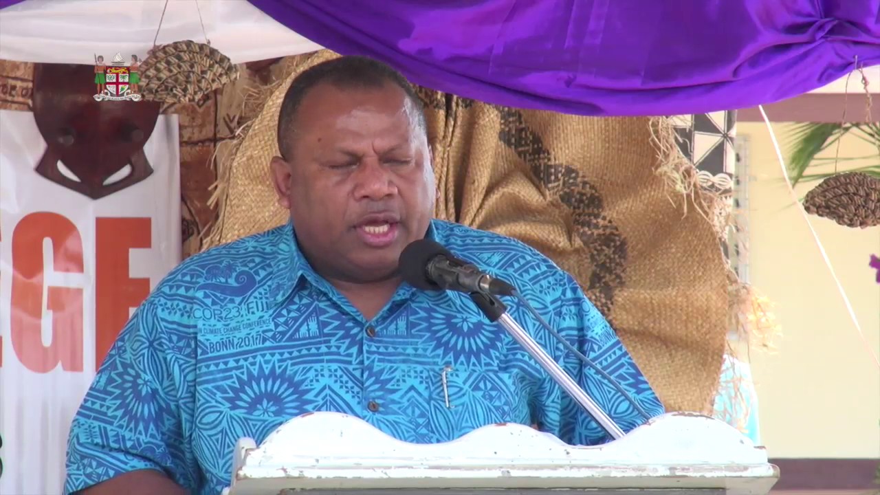 Fijian Minister responsible National Disaster Management opens new ...